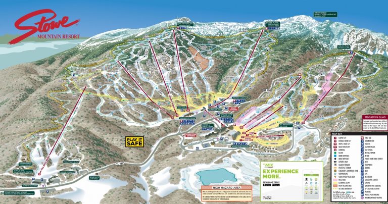 Stowe Trail Map, Vertical, Stats, Profile • NYSkiBlog Directory