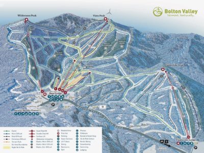 Bolton Valley Trail Map, Vertical, Stats, Profile • NYSkiBlog Directory